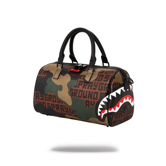 Sprayground | Bags | Rare Sprayground Camo Infiniti Mini Duffle | Poshmark